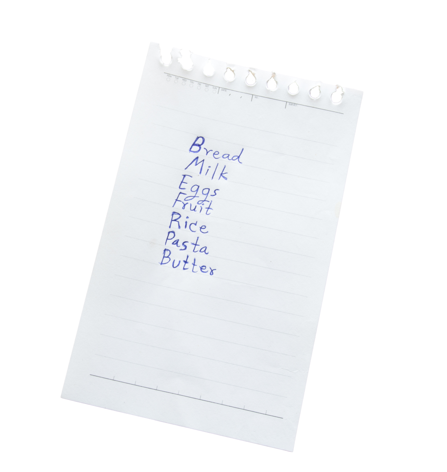 Stick to Your List | The Great Unwaste
